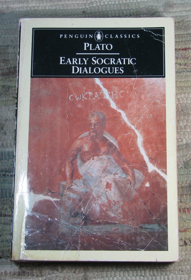 4 Books PLATO LAWS EARLY SOCRATES DIALOGUES GORGIAS MENO PROTAGORAS ...