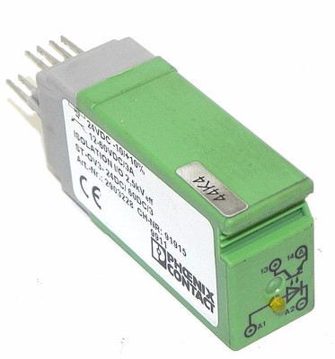 PHOENIX CONTACT ST-OV3- 24DC/ 60DC/3 PLUGGABLE POWER OPTOCOUPLER ...