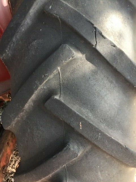 Farmall 300 350 400 450 Tractor IH double bevel rim 15.5 38" long bar ...