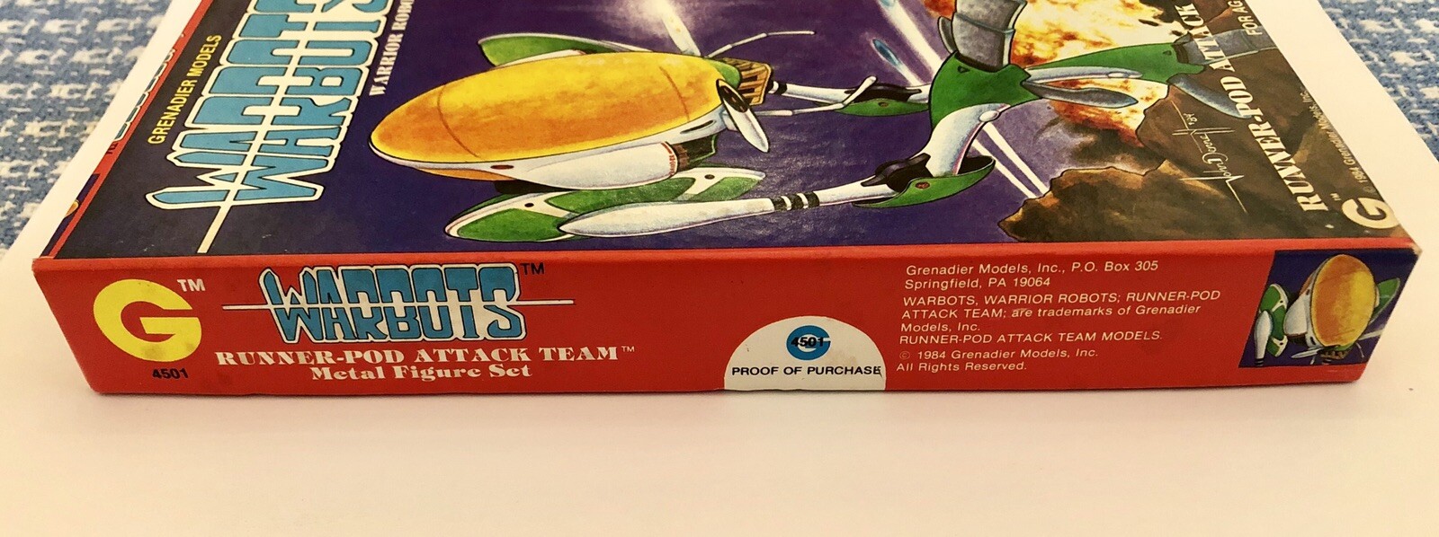 Warbots: Warrior Robots - Runner-Pod Attack Team - Grenadier Models ...