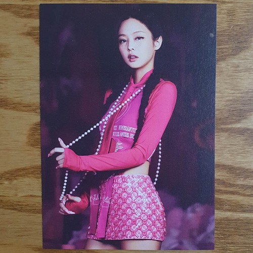 Jennie Official Postcard BlackPink 2nd Album Born Pink Box Set Ver ...