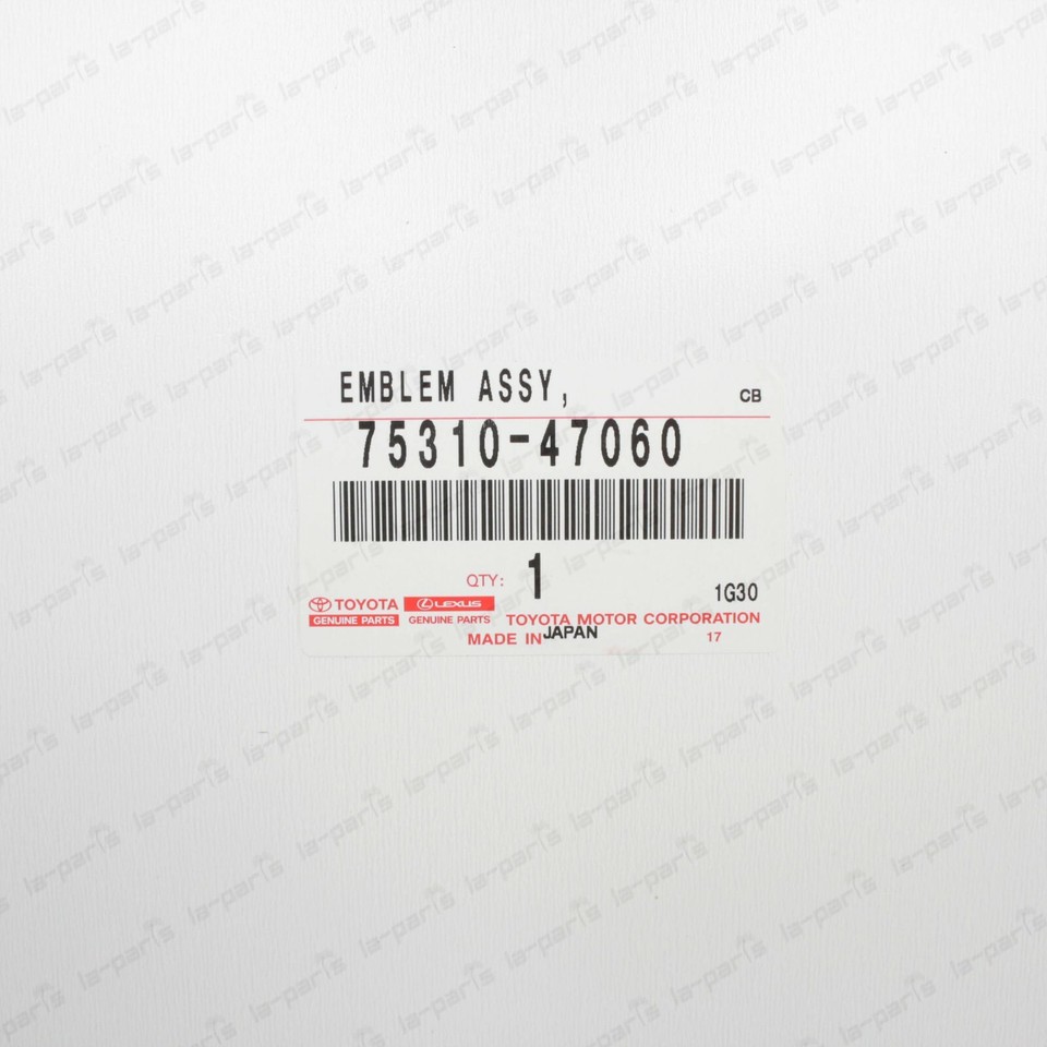 New Genuine OEM Toyota Front Grille Emblem 16-19 Prius 15-18 Avalon ...