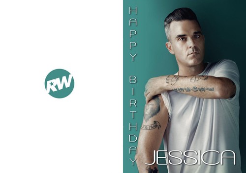 PERSONALISED ROBBIE WILLIAMS BIRTHDAY ANY OCCASION GREETING CARD | eBay