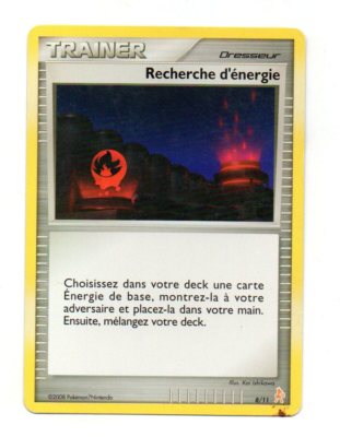 Pokemon No. 8/11 - Trainer - Research Energy Saving (A5184) | eBay