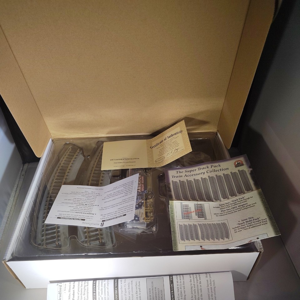 Trump Train Set Express Hawthorne Village Bradford Exchange Super Track ...