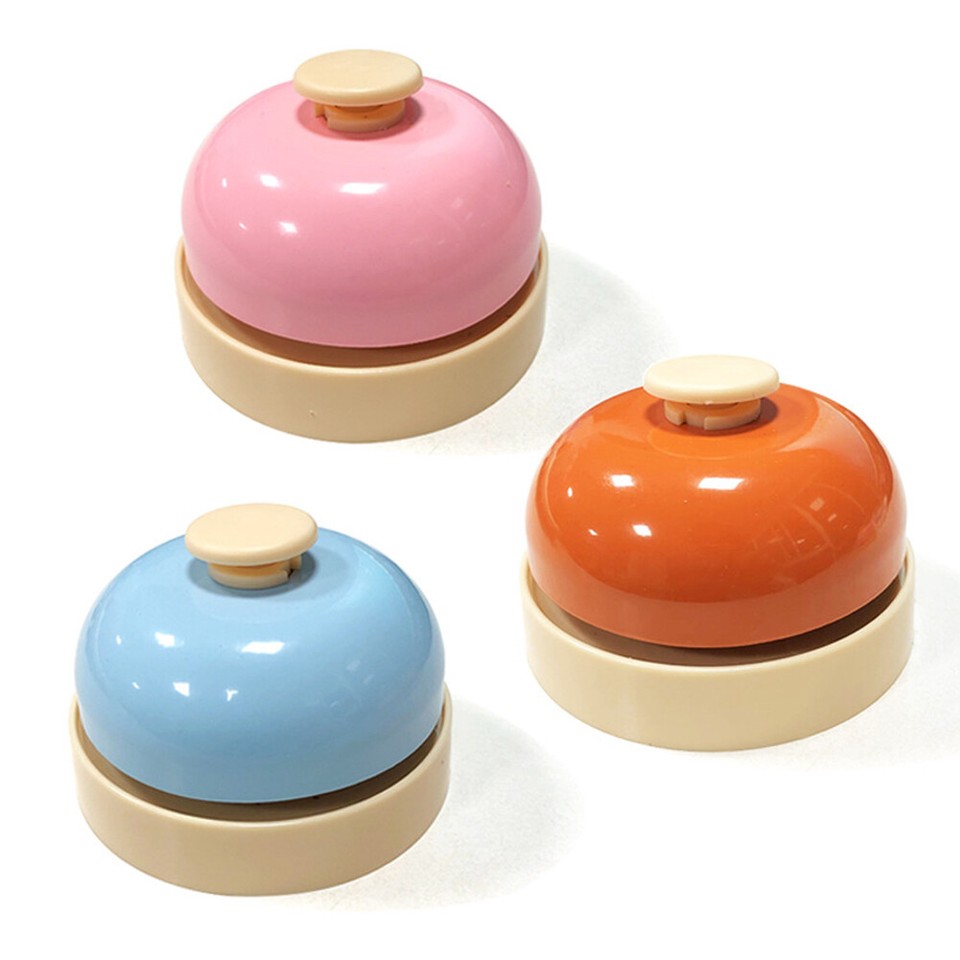 Bar Counter Ringing Single Bell Restaurant Order Bell Cute Baby (Blue ...