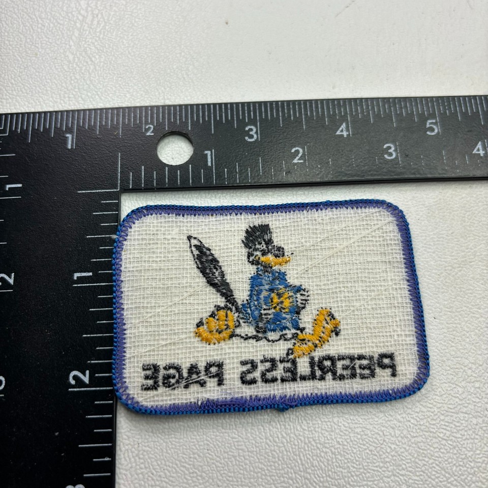 Vintage PEERLESS PAGE Advertising Patch (MAYBE Trailer Or Equipment ...
