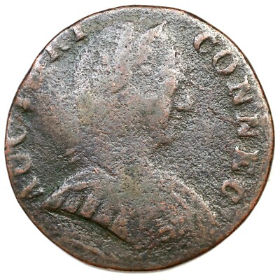 1788 RR-39 R-5 Bust Right Vermont Colonial Copper Coin | eBay