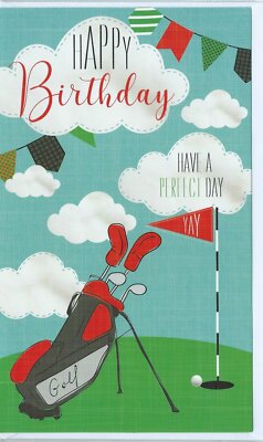 Happy Birthday Have A Perfect Day Card | eBay
