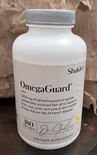 Omega Guard Shacklee 180 Softgels Dietary Suplement- See Description | eBay