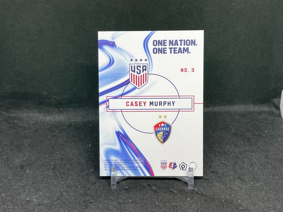 Casey Murphy Team USA USWNT Soccer Card! 2023 Parkside Limited Set | eBay
