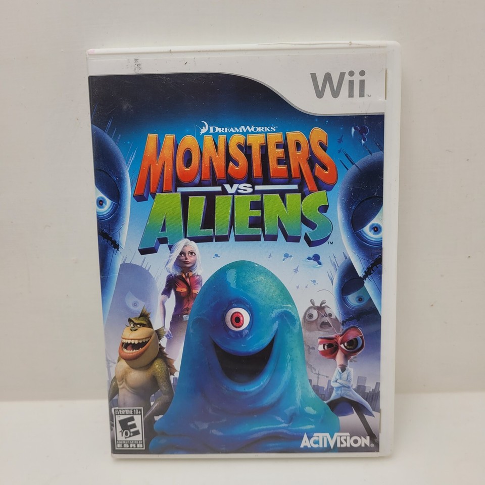 Monsters vs. Aliens (Nintendo Wii, 2009) Tested 47875835016 | eBay
