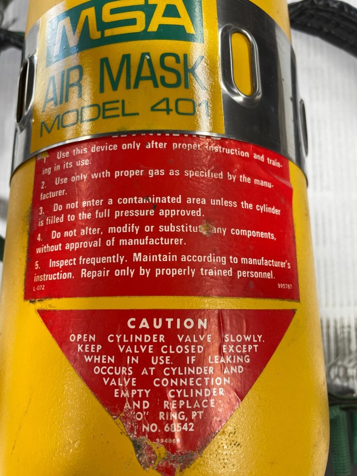 MSA AIR MASK MODEL 401 | eBay