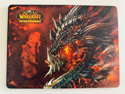 World of Warcraft Cataclysm Collectors Edition DEATHWING Mouse Pad 10.5 ...
