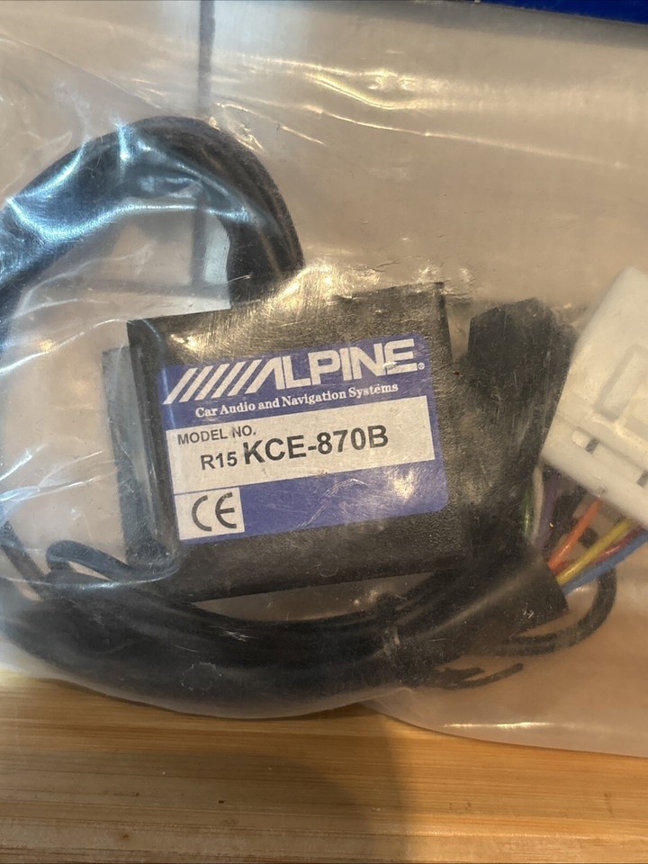 ALPINE KCE 870B Steering Wheel Satellite Remote Control Interface | eBay