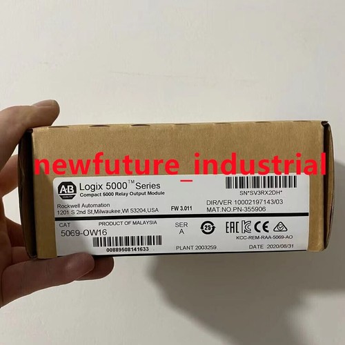 New Factory Sealed AB 5069-OW16 SER A Compact 5000 Relay Output Module ...