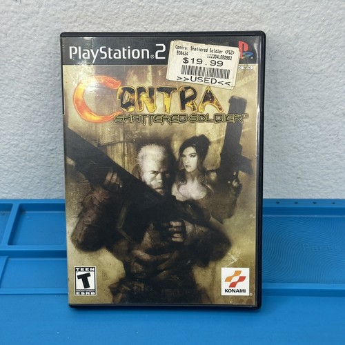 Contra: Shattered Soldier (Sony PlayStation 2, 2002) PS2 Game Complete ...