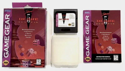Interplay 5 in One Fun Pak CIB Complete Top Sega Game Gear Rarity | eBay