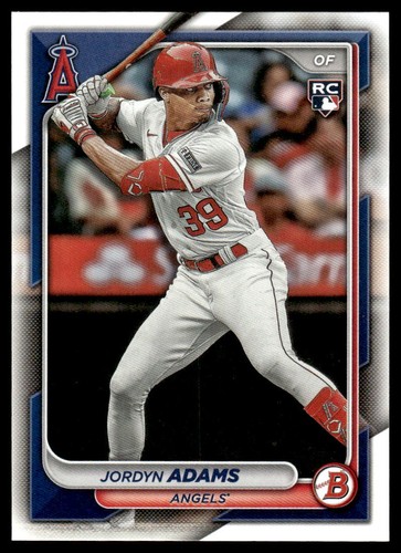 2024 Bowman #27 Jordyn Adams RC Anaheim Angels | eBay