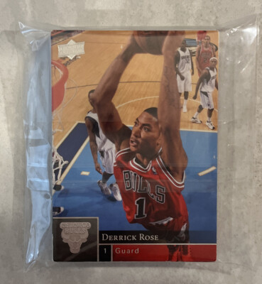 NBA Basketball Chicago Bulls Misc. Team Lot - 25 Cards - Derrick Rose ...