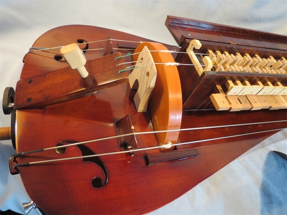 Hurdy Gurdy Hand Made 6 strings 23 keys vielle , Maple wood, Good Sound ...