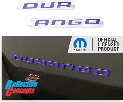 DURANGO Emblem Overlay Decal for Dodge Durango 2011-2025 | eBay