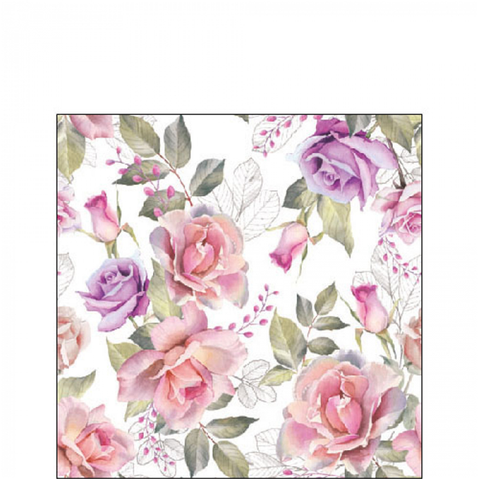 Napkin 33x33 Decorated Paper Josephine | Environment | eBay