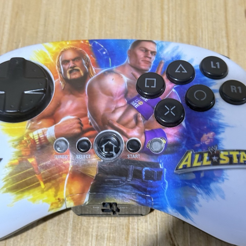 MadCatz PS3 Controller WWE All Stars Brawlpad PS3 Hogan Cena “UNTESTED ...