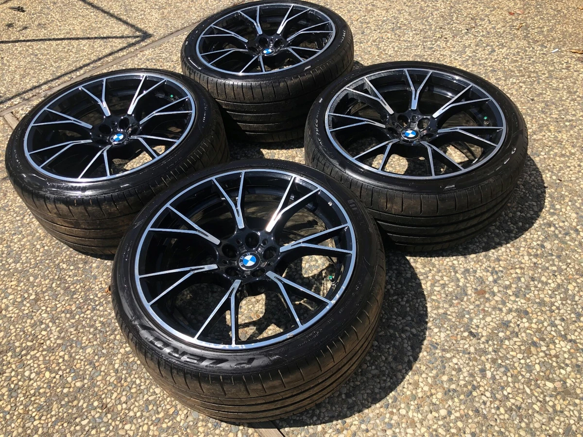 2022 Bmw M5 White Black Rims