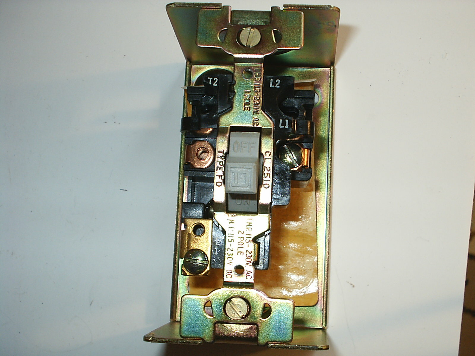 New Square D Switch Disconnect in Enclosure , Class 2510 572A | eBay