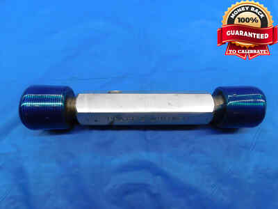 1 1/8 20 UNS 2A FULL FORM SET THREAD PLUG GAGE 1.125 GO NO GO = 1.0911 ...