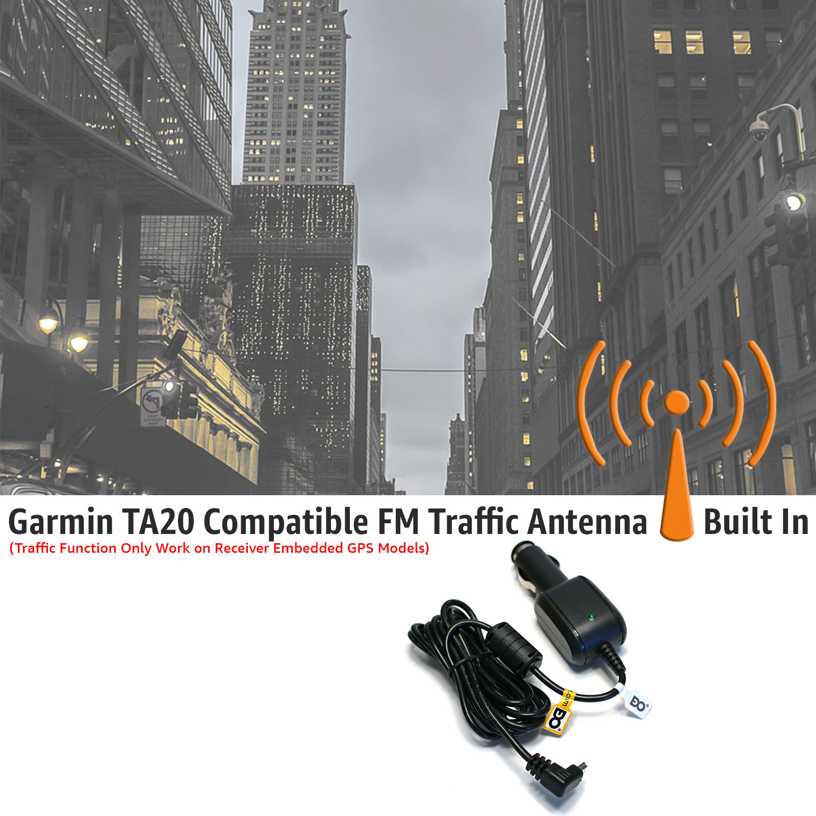 Car Charger Cord for Garmin DriveSmart 55 61 65lms DriveAssist 50 51 60 ...