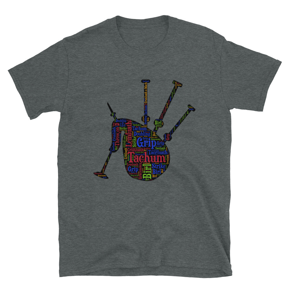 Bagpipe Embellishments | Short-Sleeve Unisex T-Shirt | eBay