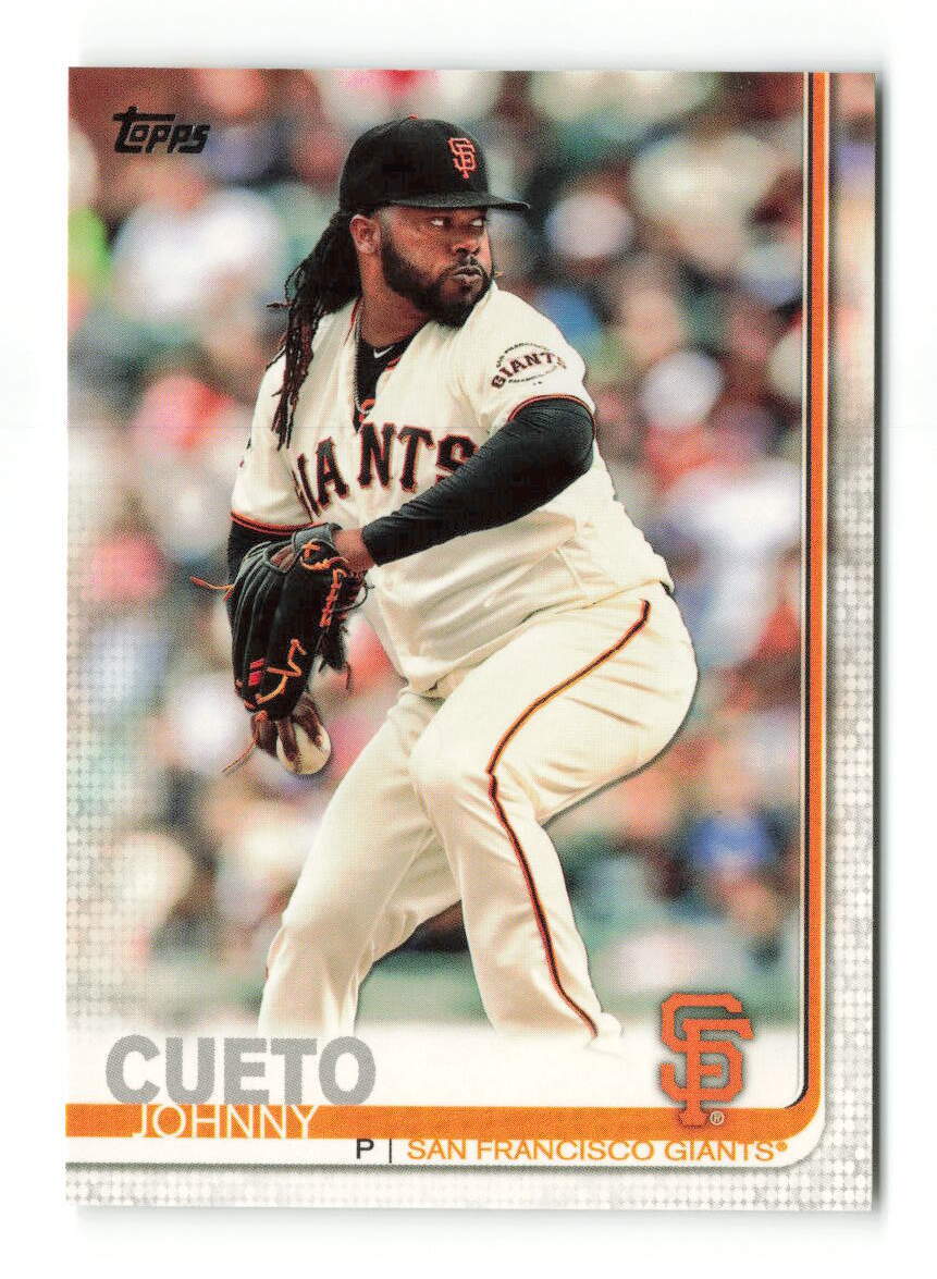 2019 Topps Johnny Cueto #154 San Francisco Giants Baseball Card | eBay