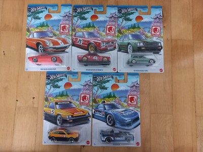 2024 Hot Wheels J-IMPORTS Full Set of 5 Models EXCLUSIVE Collectable ...