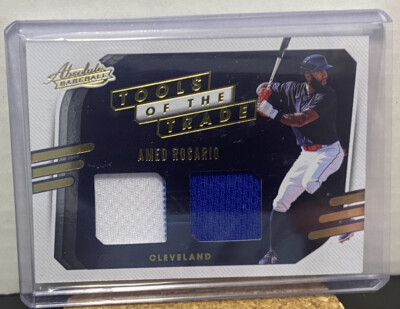 2021 Absolute Baseball Amed Rosario Tools of the Trade Double Patch | eBay