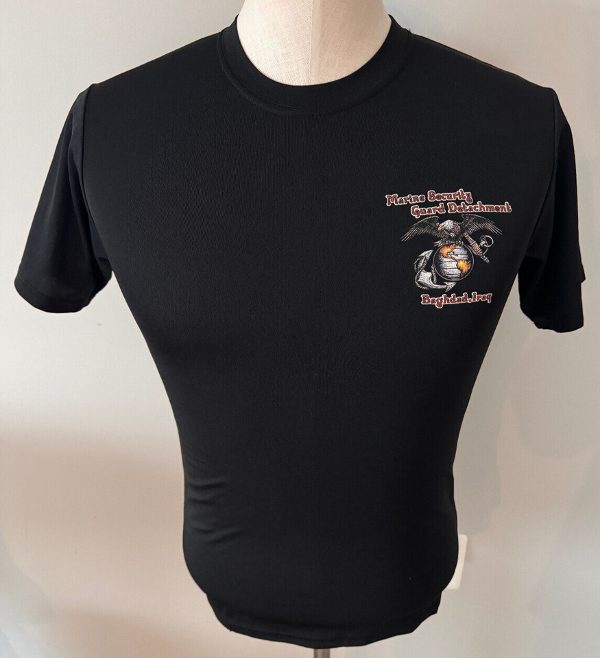 US American Embassy Baghdad MSG Marine Security Tee Shirt Men’s Small ...