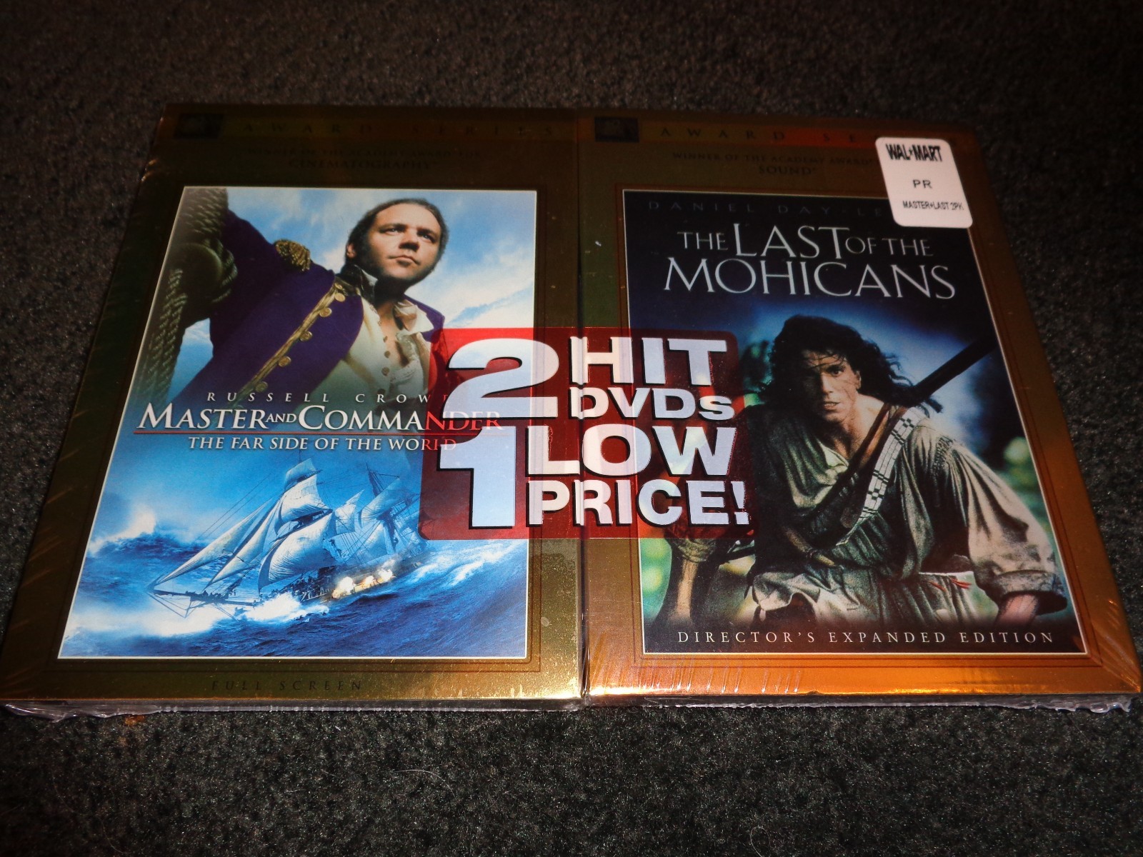 LAST OF THE MOHICANS with MASTER & COMMANDER Far Side of the World-2 ...