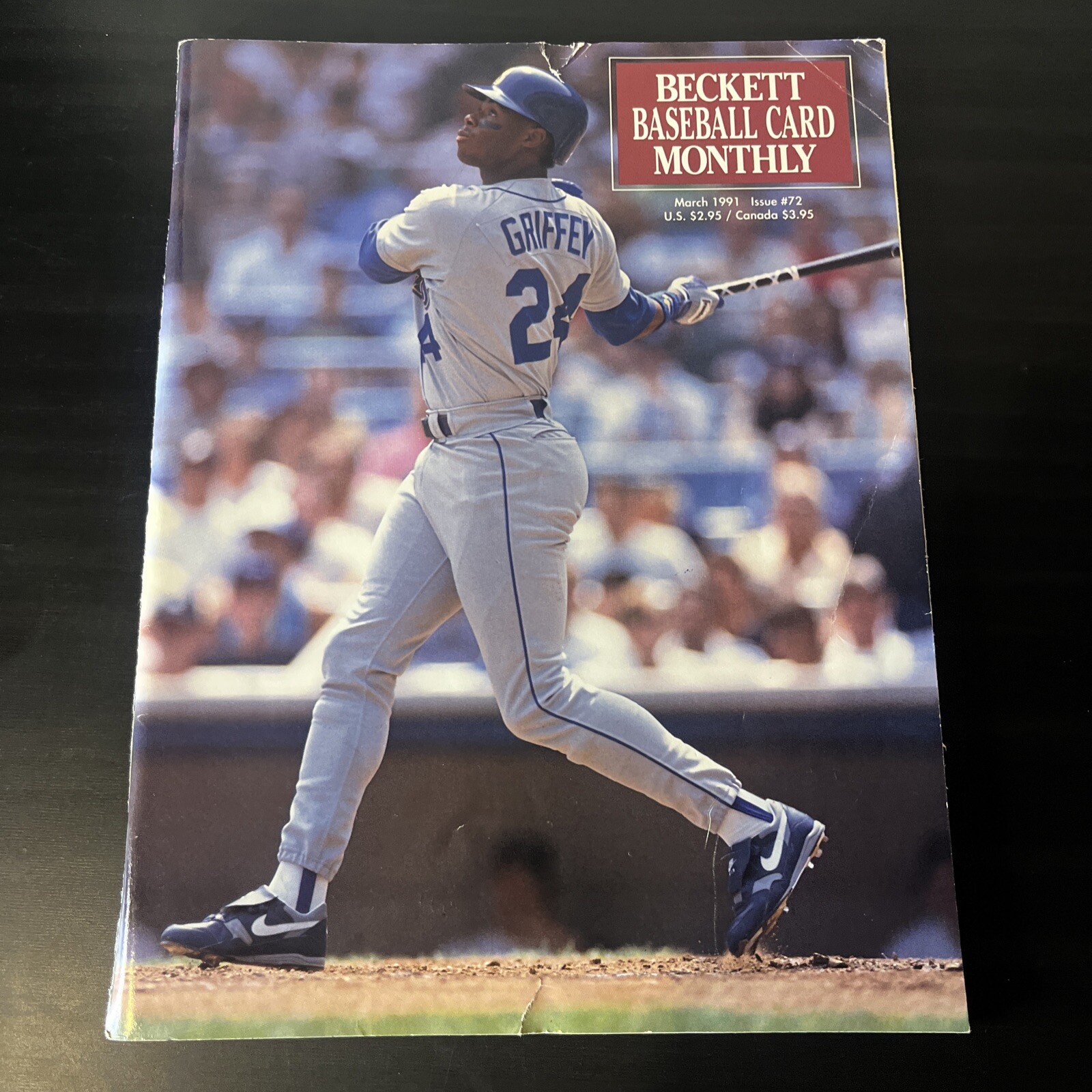 Beckett Baseball Monthly Issue #72 March 1991 Ken Griffey Jr. Darryl ...