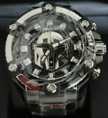 Invicta Mandalorian Star Wars 56 mm Limited Edition Swiss Z60 Quarts ...