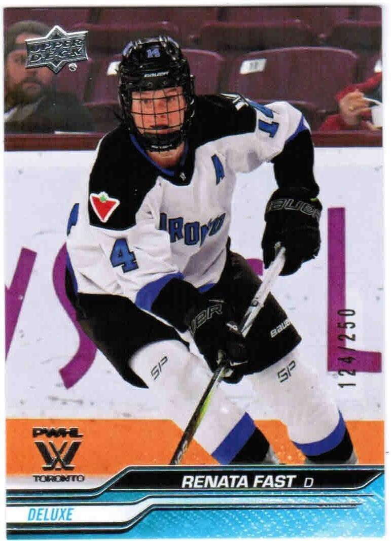 2024 Upper Deck Pwhl 1st Edition - Renata Fast #33 Deluxe /250 (RC) for ...