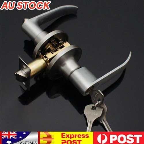 Locking Door Handles with 3 Keys Door Knob Replacements for Bedroom ...