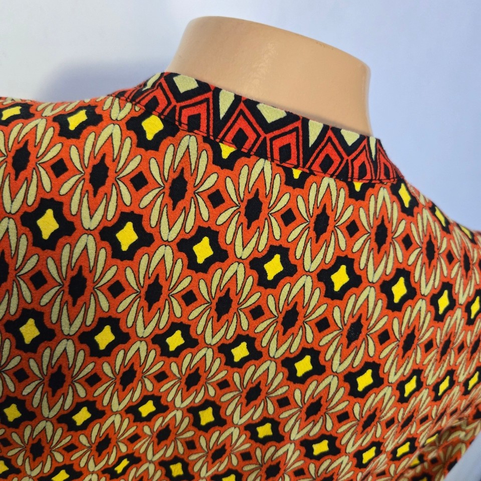 Zara Woman Contrast Print Long Sleeve Belted Shirt Dress Thanksgiving ...