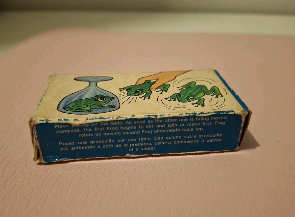 Vintage Magnetic Frogs Toy Magneto West Germany in Original Box ...