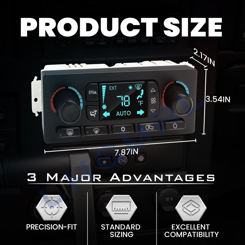 AC Heater Climate Control Module 599-211XD For Chevy GMC Improved ...