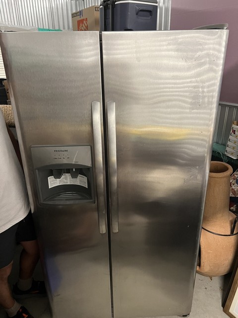 Frigidaire FFSS2615TS 25.5 cu ft. Side by Side Refrigerator - Silver ...