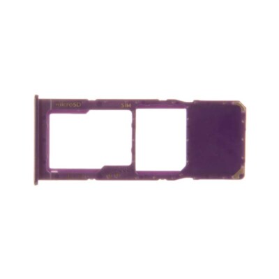 SIM Micro SD Card Tray Single for Samsung Galaxy A30s Violet ...