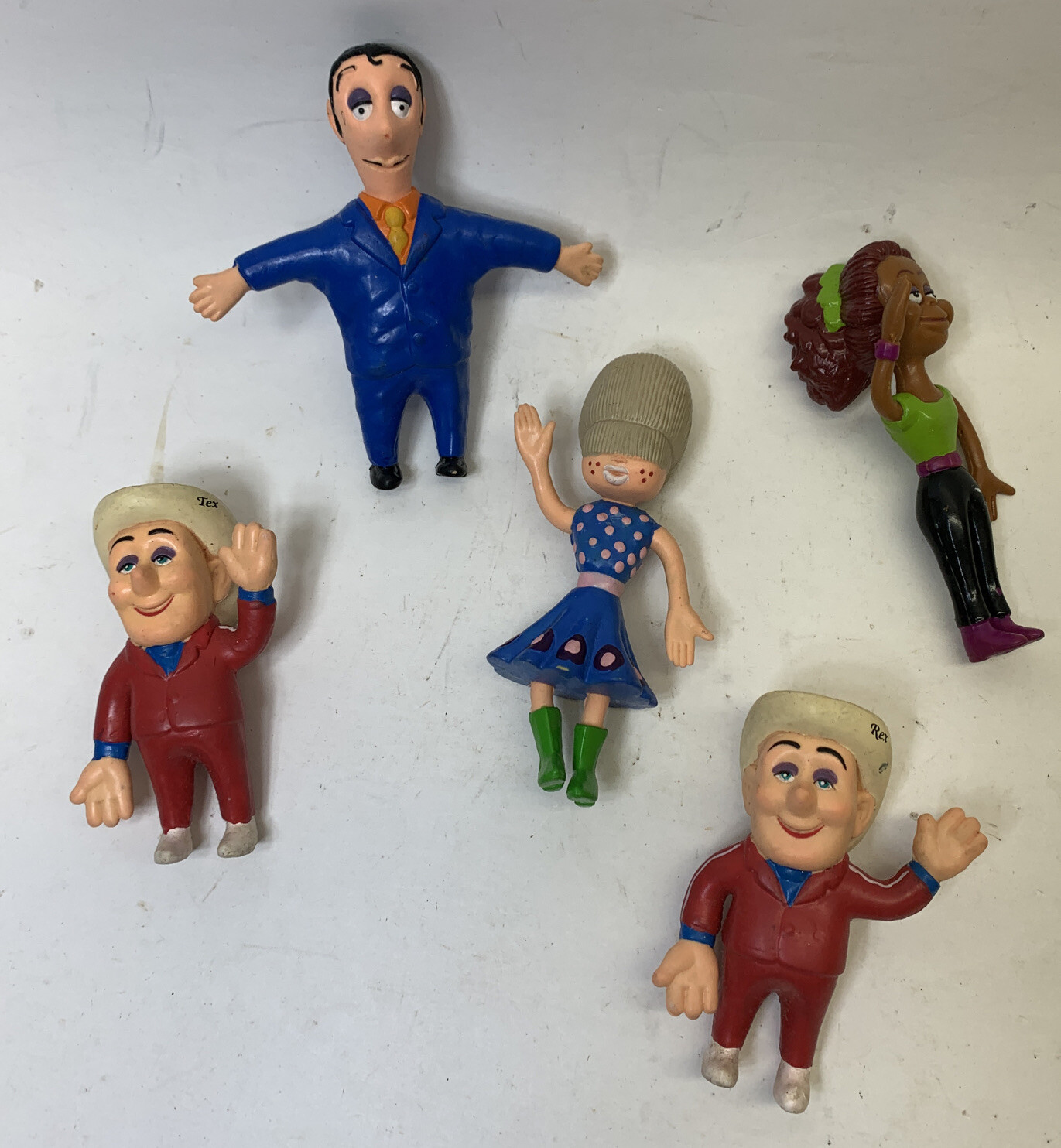 Shining Time Station JUKE BOX PUPPET BAND Bend-Ems Figure BENDABLE SET ...