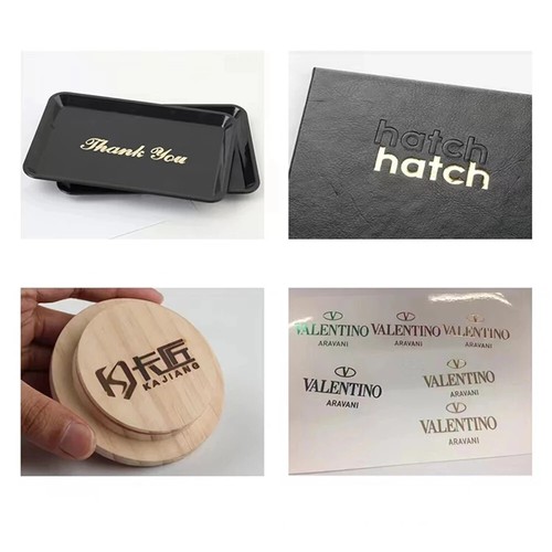 Hot Foil Stamping Machine Leather Wood Paper Branding Logo Embossing ...