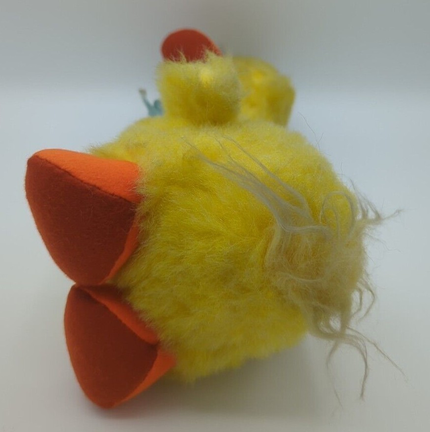 Vintage Steiff Comic Ente 13" Yellow Duck w/Orange Beek & Orange Feet ...